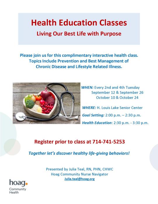 Health & Wellness | City of Garden Grove